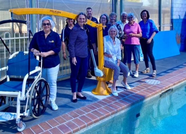 Yellow Pool hoist brings buoyancy to individuals in the Goondiwindi ...