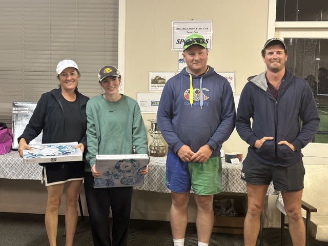Wet and windy conditions change it up at Billa Billa tennis tournament ...
