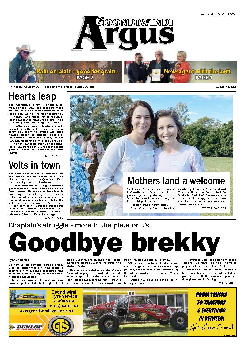 Goondiwindi Argus - 24th May 2023 | Goondiwindi Argus