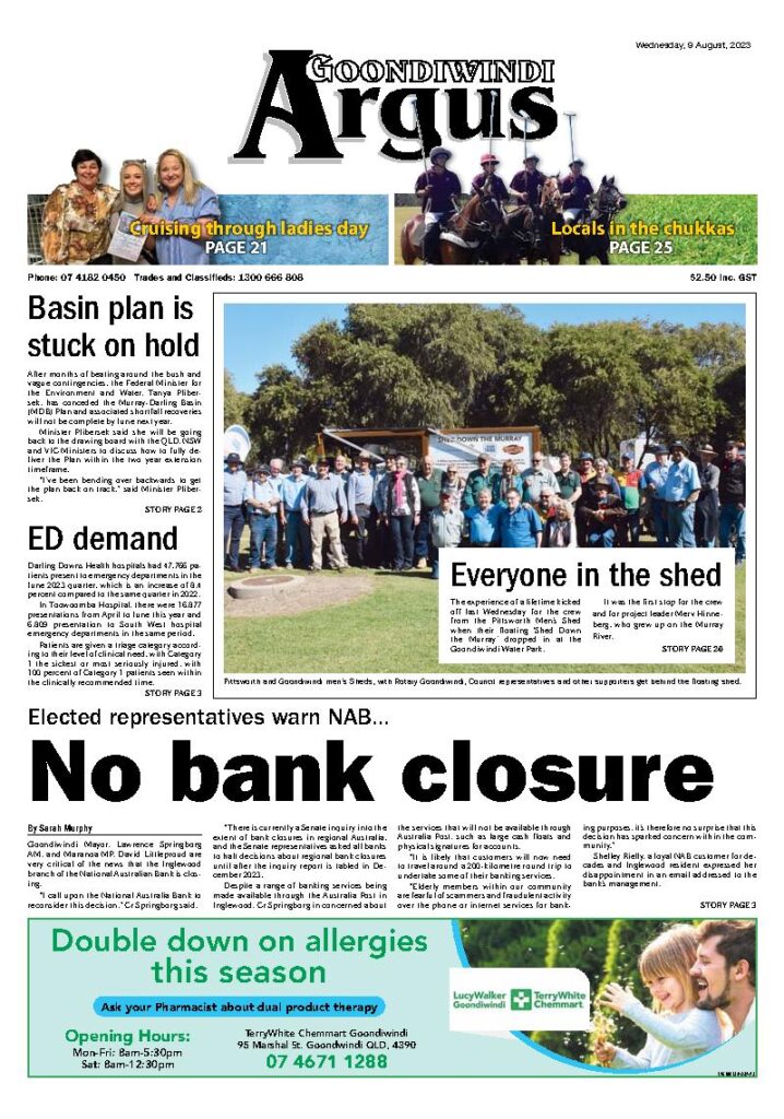 Goondiwindi Argus - 9th August 2023 | Goondiwindi Argus