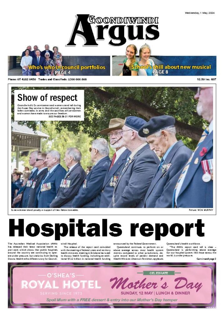 Goondiwindi Argus - 1st May 2024 | Goondiwindi Argus