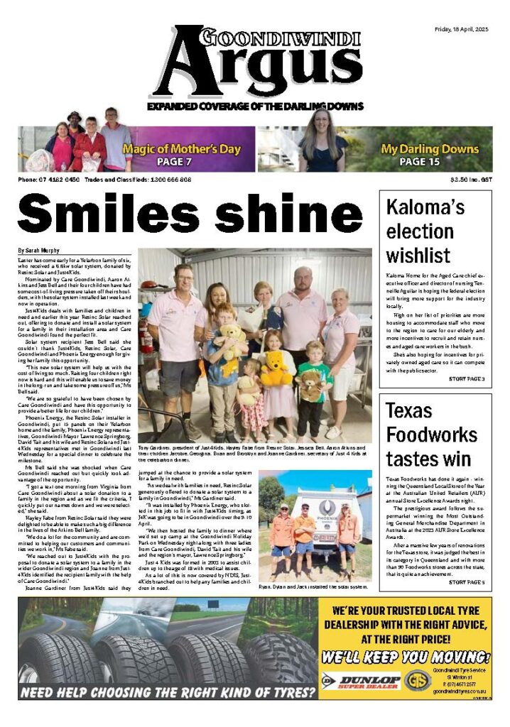Goondiwindi Argus - 18th April 2025 | Goondiwindi Argus