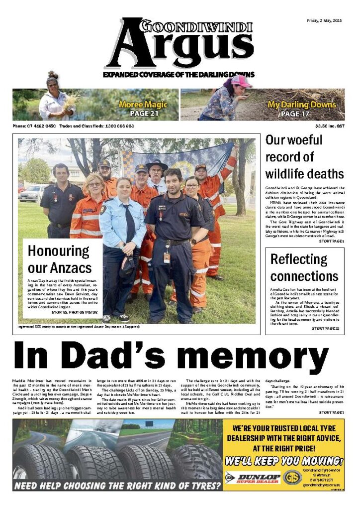 Goondiwindi Argus - 2nd May 2025 | Goondiwindi Argus