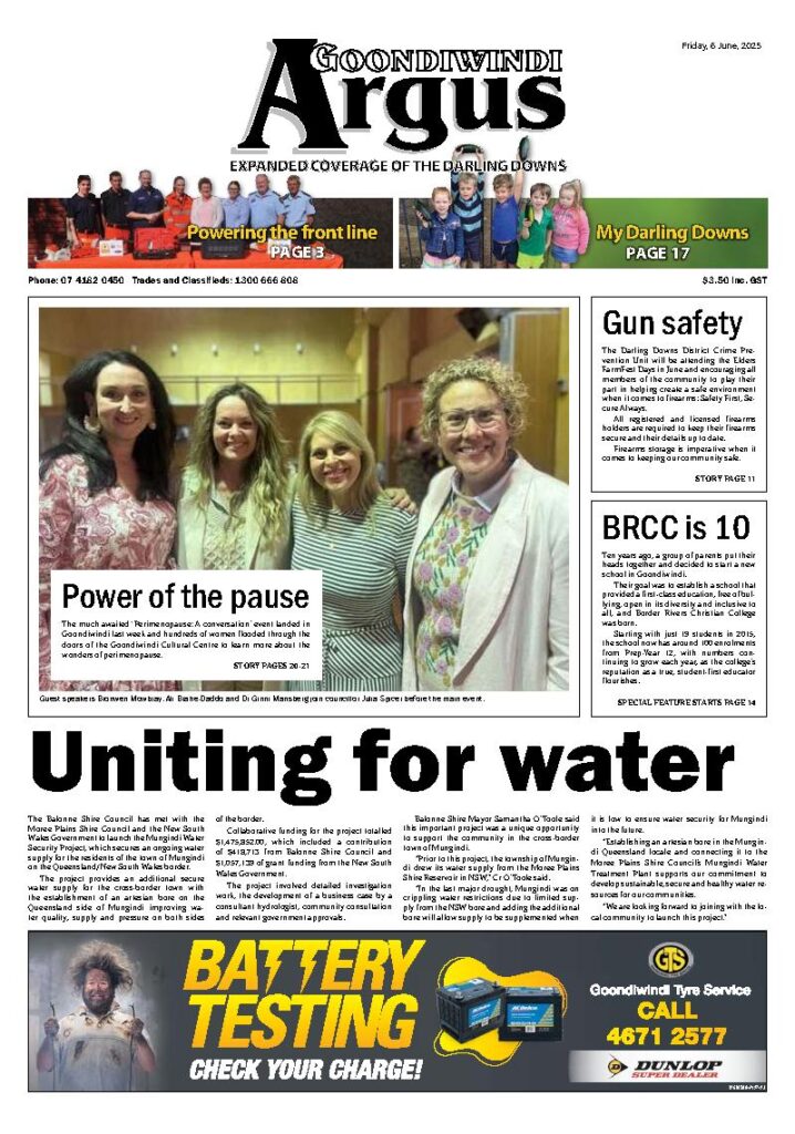 Goondiwindi Argus - 6th June 2025 | Goondiwindi Argus