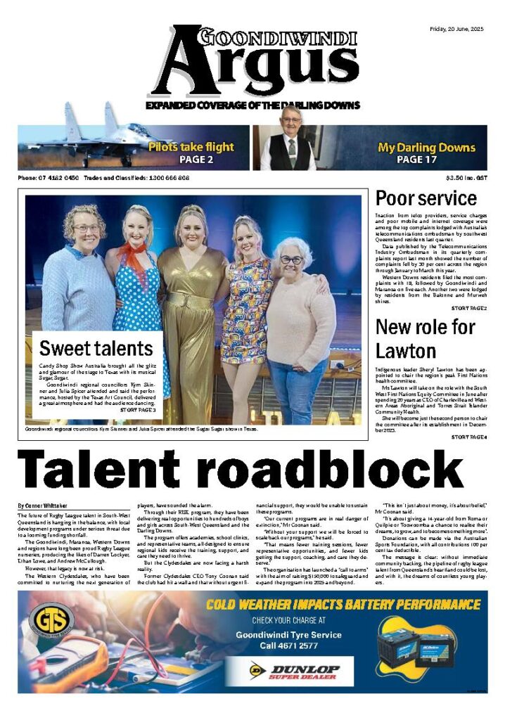 Goondiwindi Argus - 20th June 2025 | Goondiwindi Argus